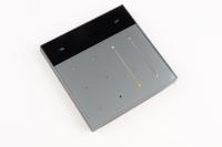 China Modern Glass PC Wireless Sensor Switch 4 Gang Dimmer Switch 2.4Ghz Radio Frequency for sale