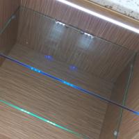 China Ressessed Articlux LED Glass Clip Light Display Cases Dimmable LED Strip A2103 for sale