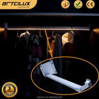 China SILVER LED Driver/Battery Wardrobe Hanging Rob PIR Sensor 1500mm Cable A3170/A3370 for sale