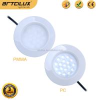 China 12V DC LED Cabinet Spotlight Puck Lamp 3000K 4000K 6000K For Jewellery Shop for sale