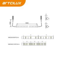 China SMD Flexible LED Strip Light For Cabinet A2901 Indoor Lighting A2901 for sale