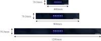 China Kitchen LCD Intelligent Lighting Products Gas / Smoke Concentration Detect Warning for sale