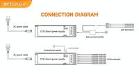 China ETS 24W-24V Ultra-Thin Constant Voltage Power Supply LED Driver for Switching for sale