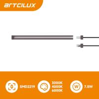 China A2Q0G Recessed Diagonally Illuminated Cut-to-Length Home Decorative Strip Light 5W/7.5W DC12V/24V for sale