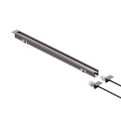 China A2Q0G Recessed Diagonally Illuminated Cut-to-Length Home Decorative Strip Light 5W/7.5W DC12V/24V for sale