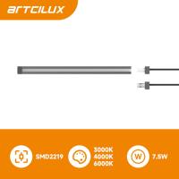 China A2Q05 Recessed Cut-to-Length Strip Light Suitable for Home Decorative Lighting PC Aluminum Alloy SMD2219 Beads DC12V/24V 5W/7.5W for sale