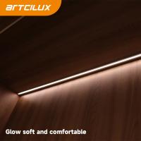 China A2Q05 Recessed Cut-to-Length Strip Light Suitable for Home Decorative Lighting PC Aluminum Alloy SMD2219 Beads DC12V/24V 5W/7.5W for sale