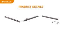 China A2Q06 Recessed Diagonal Illuminated Strip Light PC Aluminum Alloy SMD2219 Beads 5W/7.5W DC12V/24V for Cut-to-Length for sale