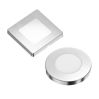 China A112D Surface Mounted Square LED Cabinet Spotlight 2.5W 3000K/4000K/6000K Emitting Color PC Aluminum Ra 90 for sale