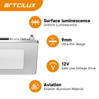 China A112D Surface Mounted Square LED Cabinet Spotlight 2.5W 3000K/4000K/6000K Emitting Color PC Aluminum Ra 90 for sale