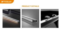 China A220T Ultra-thin Recessed Strip Light Aluminum Silicone CRI＞90 3000/4000/6500k DC12V 6W/M 2010beads/192PCS/M Cable Length 1500mm for sale