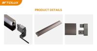 China A260C Front Laminate Lights PC Aluminum Alloy Ra≥90 Triple Color Temperature DC12V/24V 5W/7.5W/10W SMD2219/120pcs/m Surface Mounted for sale