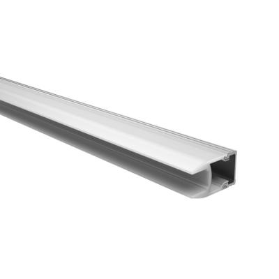 China A2103 Rated Voltage 12V LED Glass Clip Light 1000*25*14mm Indoor 7.5W/m SMD2835 60PCS/M 3000/4000/6000K for sale