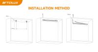 China A2204 Strip Light for Wardrobes and Closets 12V SMD2835 7.2W/M 1000*18.4*16mm Aluminum for sale