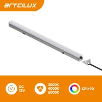 China A2302 Slim and Durable Recessed Strip Light 300-3000x10x11mm Aluminum PC DC12V/DC24V 7.5W/M Ra>90 for sale