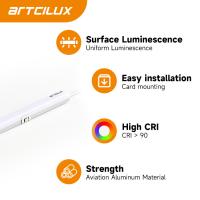 China A2307.SJ recessed strip light 1000*10*10mm Install Style recessed 7.5W/m DC12V for sale