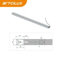 China A2600 Board Light Recessed Installation Dimmer Touching or Hand Shaking Sensor Switch DC12V SMD2835/60PCS 2x7.2W/m for sale