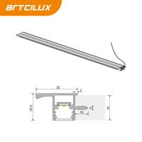 China A2705 Recessed Board Light 1000*40*18.5mm DC12V SMD2835 120pcs/m Ra 90 14.4W for sale