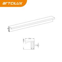 China A2707 No Handle Bamp Light Customized Color Built-in Hand-Swipe Switch 10w/m DC12V 1000*28.3*19.6 for sale