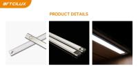 China A3378 Rechargeable Body Sensor Pendant Light 200/400/520*40*12mm DC12V 4014-33LED 1.25W Ra>90 for sale