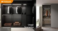 China A3378 Rechargeable Body Sensor Pendant Light 200/400/520*40*12mm DC12V 4014-33LED 1.25W Ra>90 for sale