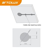 China S1005 Hidden Flick Dimmer Switch DC12V 60W Max 2.4GHz Frequency for sale