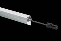 China A260A.V1 Glass Shelf Light, Aluminum + PC, 150-2000(L)x8.5(W)x11mm(H), Ra>90, DC12V/24V, 3000/4000/6000K, 7.5W/M, SMD2219/150PCS/M for sale