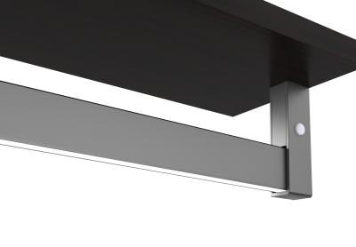 China A317D wardrobe light, Aluminum+PC, custom length x 21x83.5mm, Ra>90, DC12V, 10W/M, 3000K/4000K/6000K for sale