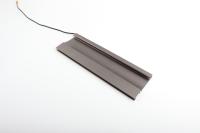 China A240H Skirting Light, Aluminum+PC, SMD2835, Surface-mounted, 100-3000(L)x10(W)x80mm(H), Ra>90, DC12V/24V, 5W/M for sale