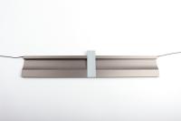 China A240H Skirting Light, Aluminum+PC, SMD2835, Surface-mounted, 100-3000(L)x10(W)x80mm(H), Ra>90, DC12V/24V, 5W/M for sale