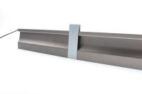 China A240H Skirting Light, Aluminum+PC, SMD2835, Surface-mounted, 100-3000(L)x10(W)x80mm(H), Ra>90, DC12V/24V, 5W/M for sale