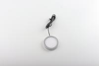 China A1122 Round Surface mounted Spotlight, (PC+ABS)+PS, Φ60mm(diameter)×10mm(thickness), Ra>90, DC12V, 1.5W, SMD2835/24PCS for sale