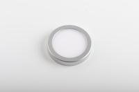 China A1122 Round Surface mounted Spotlight, (PC+ABS)+PS, Φ60mm(diameter)×10mm(thickness), Ra>90, DC12V, 1.5W, SMD2835/24PCS for sale