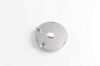 China A1122 Round Surface mounted Spotlight, (PC+ABS)+PS, Φ60mm(diameter)×10mm(thickness), Ra>90, DC12V, 1.5W, SMD2835/24PCS for sale