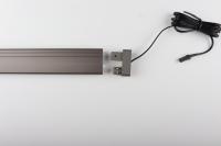 China A260C Front Shelf Light Inward-lighting Aluminum PC SMD2219 CRI 90 Dark Gray Silver for Commercial for sale