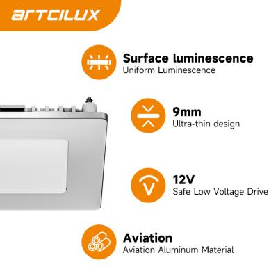 China Recessed Install Style Dimmable LED Cabinet Spotlight with CE Certification and 3000/4000/6000K Temperature for sale
