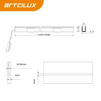 China Short Circuit Protection and Power Generation Flexible LED Strip Light -20°C To 60°C Pcb 10MM/12MM for sale