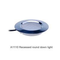 China 3.0w 12v DC LED Puck Lights White / Black 3000K/4000K/6400K Or Dual CCT 2700K-6400K A1110 for sale
