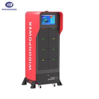 China Red 5000 Cycles Swappable Battery Motorcycle 8 Slots Electric Bike Battery Swap for sale
