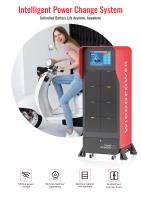 China 8 Slot Battery Swapping Cabinet One Stop Electric Motorcycle Swappable Battery for sale