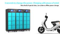 China CE Public Battery Swapping Cabinet Blue Electric Scooter Swappable Battery for sale