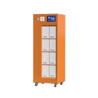 China Orange Electric Motorcycle Swappable Battery 8 Shared AC200V~240V for sale