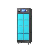 China Green Electric Motorcycle Battery Swap Station E Bike Battery Exchange Station for sale
