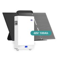 China Wall Mounted Home Energy Storage Battery 6000 Cycles 5kwh Solar Battery for sale