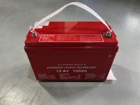 China Solar LiFePO4 Storage Battery 12.8V 100Ah 1280Wh 25.6V 50Ah for Motorhome Caravan Camping RV Car for sale