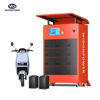 China Widonpower 8/12/24 Cabin Battery Swapping Station with Operate smart Card and Multi-Protection Safety Protection for sale