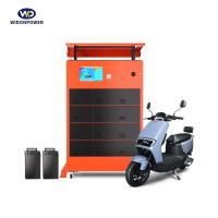 China Widonpower 8/12/24 Cabin Battery Swapping Station with Operate smart Card and Multi-Protection Safety Protection for sale