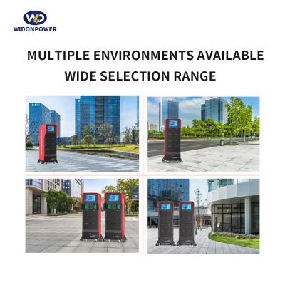 China Touchscreen Display and Battery Swapping Station BSS-100 for E-bike Scooter Motorcycle Rickshaws for sale