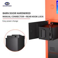 China Smart Power 12-bay Soft-connected Battery Swapping Cabinet with Charging/Replacing Plugs Ac220v 48v-72v Li-ion Compatible for sale