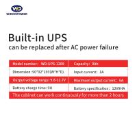 China 750W Maximum Charging Power Battery Charging Station for 12 Rechargeable Batteries in High Demand for sale